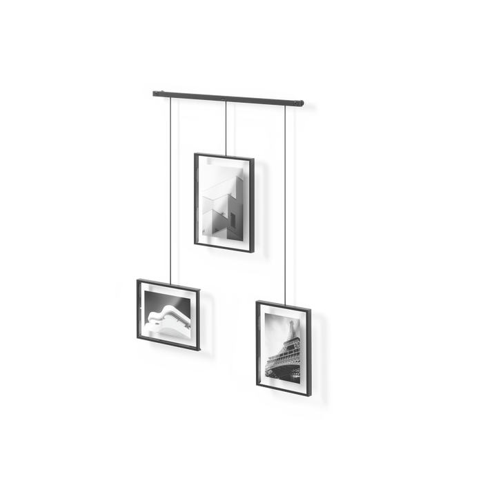Exhibit Photo Display (Set of 3) - Black